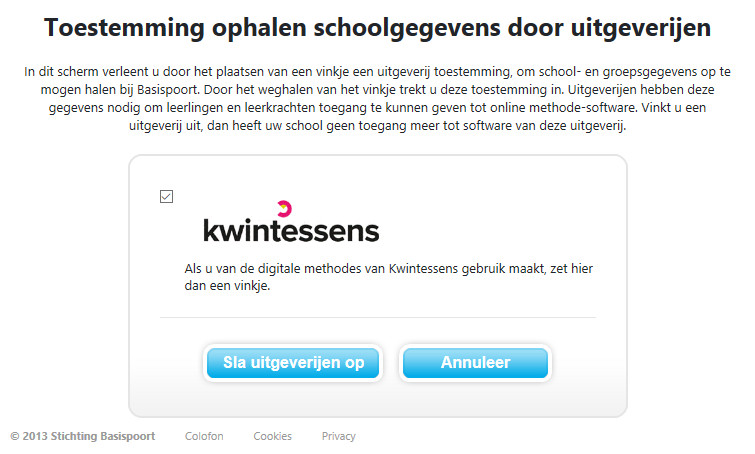 Toegang via Basispoort